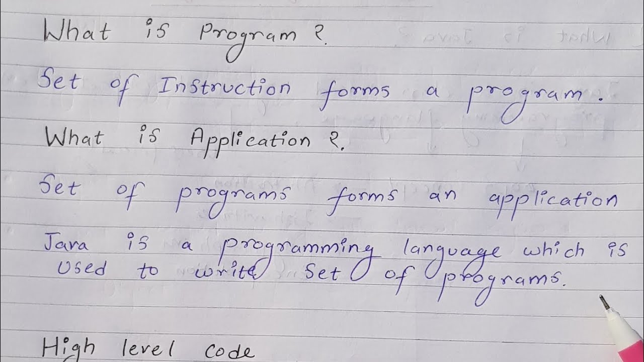 Basics in Java|Program |Application |levels of Code| Platform |Keywords |Structure of java program
