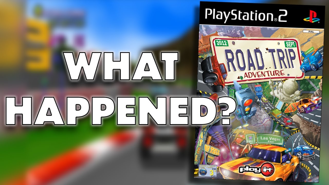 The WEIRDEST PS2 Racing Game! [Road Trip Adventure]
