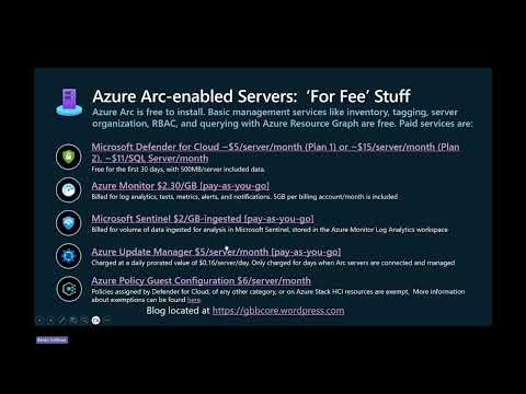 Azure Arc-enabled Servers: ‘For Fee’ Stuff – Azure Advanced Migration