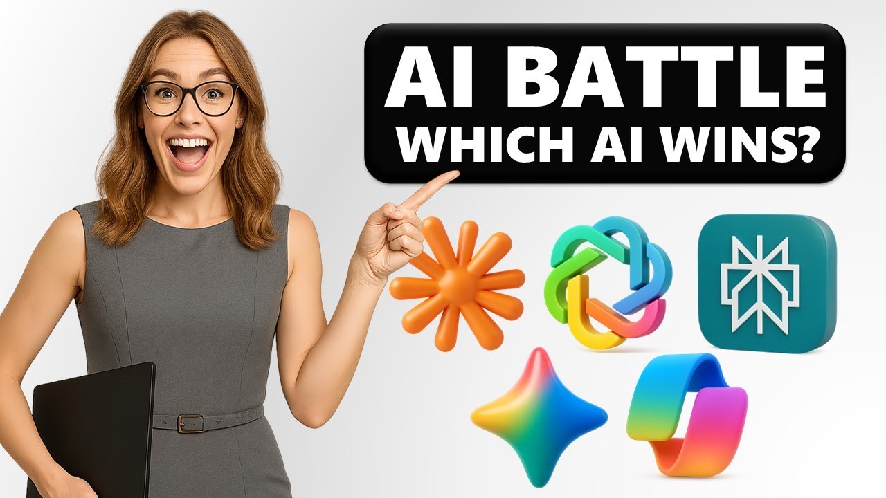 CLAUDE vs COPILOT vs CHATGPT vs GEMINI vs PERPLEXITY – Best AI Tool for Productivity?