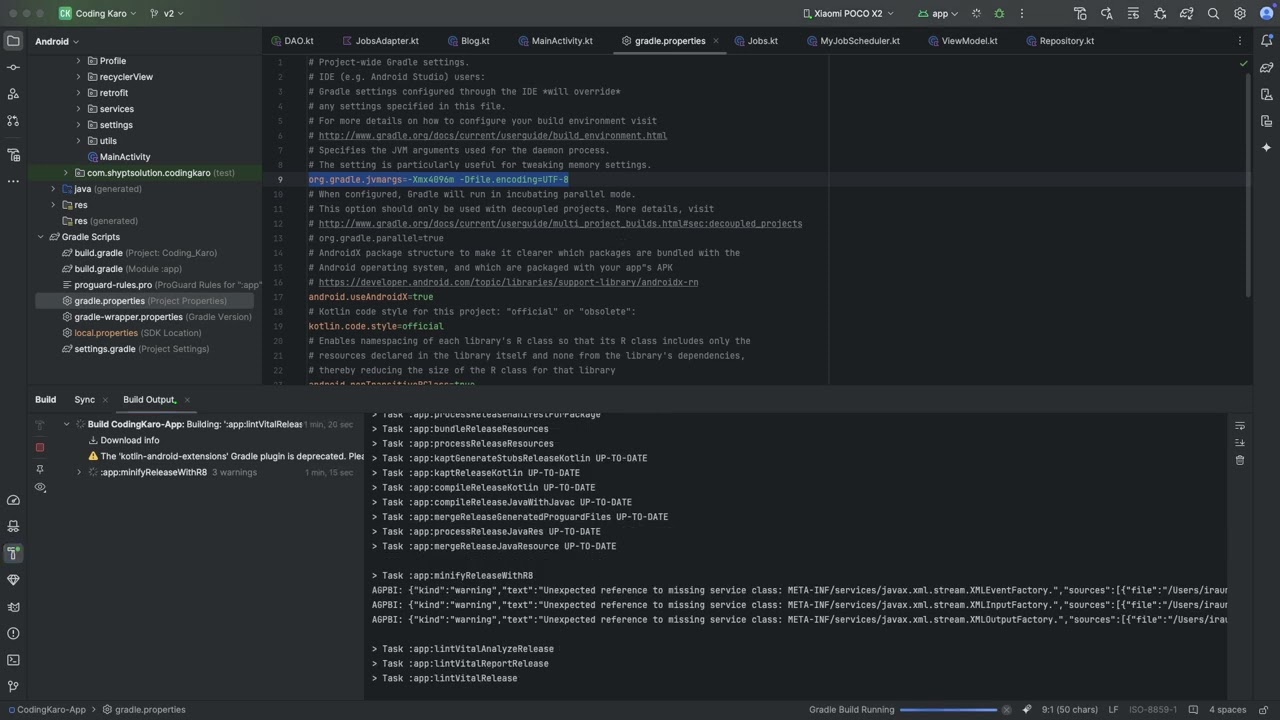 Fixing java.lang.OutOfMemoryError: Java heap space | Android Studio Error | Raunit Verma