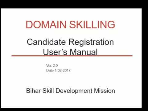 CANDIDATE MANAGEMENT/REGISTRATION PROCESS USER MANUAL. – Domain ...