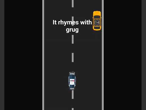 It rhymes with grug!!!