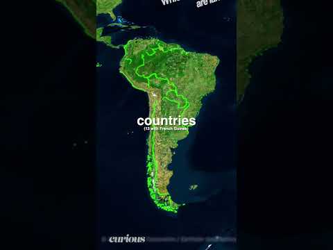 ONLY 2 landlocked countries in South America?????????? #shorts #geography #geopolitics #southamerica