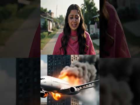 viral Girlfriend's video after plane crash in Ahmedabad #shorts #viral #ytshorts