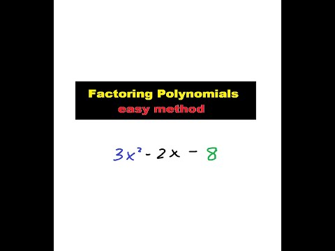 Factoring 3x^2-2x-8