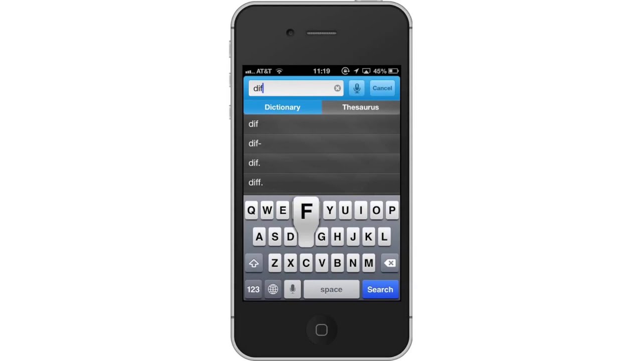 How to Find Synonyms for Words via iPhone and iPad