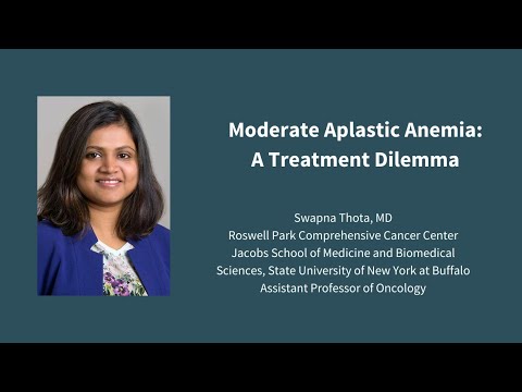 Moderate Aplastic Anemia A Treatment Dilemma