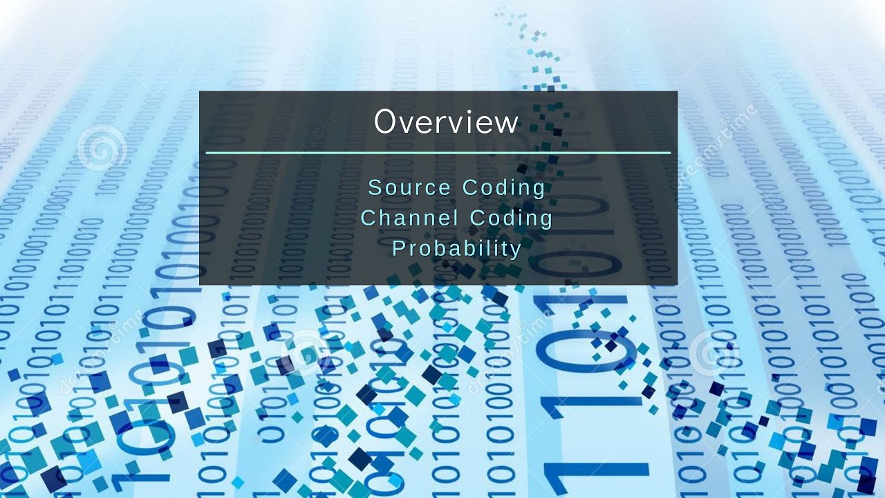 Lecture-1 Overview: Source Coding, Channel Coding & Probability