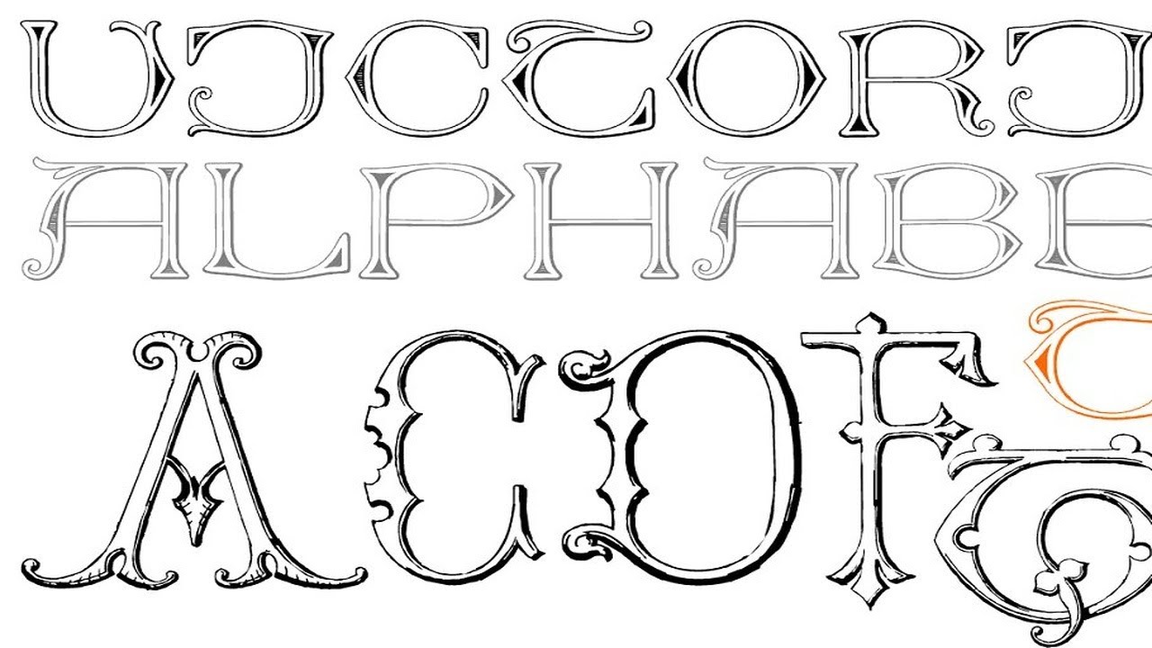 Victorian Alphabets Two Font Free Download