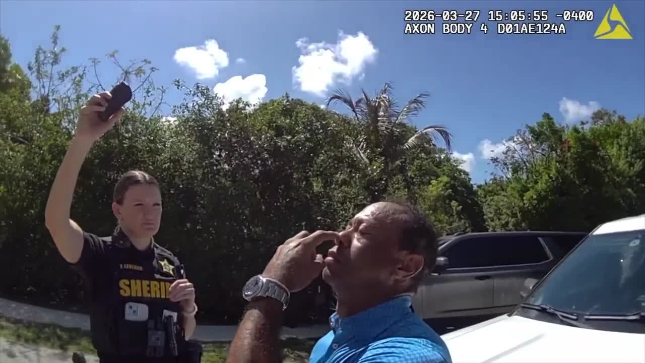 Tiger Woods DUI arrest captured on body cam video