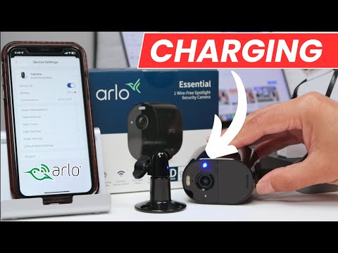 How To Charge The Arlo Spotlight Camera