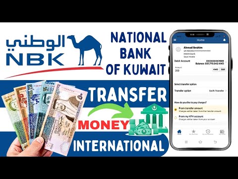 How to Transfer Funds in NBK Mobile App | National Bank of Kuwait International Money Transfers