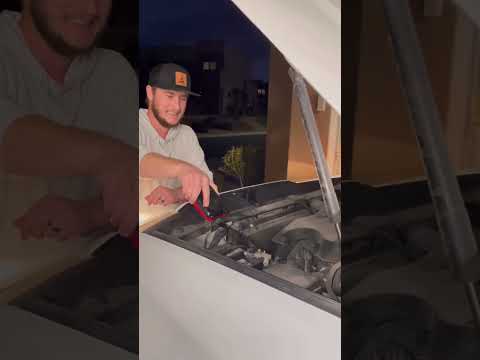 No jumper cables? Just need forks and a battery….