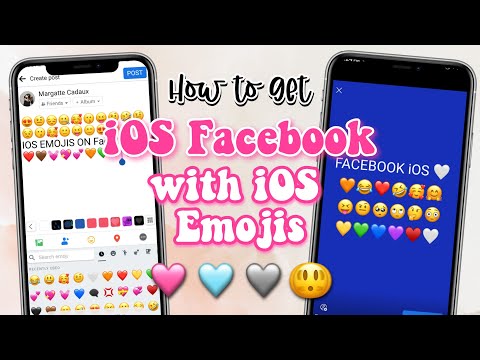 How to get iOS Facebook with iOS Emojis | Heart Eveange