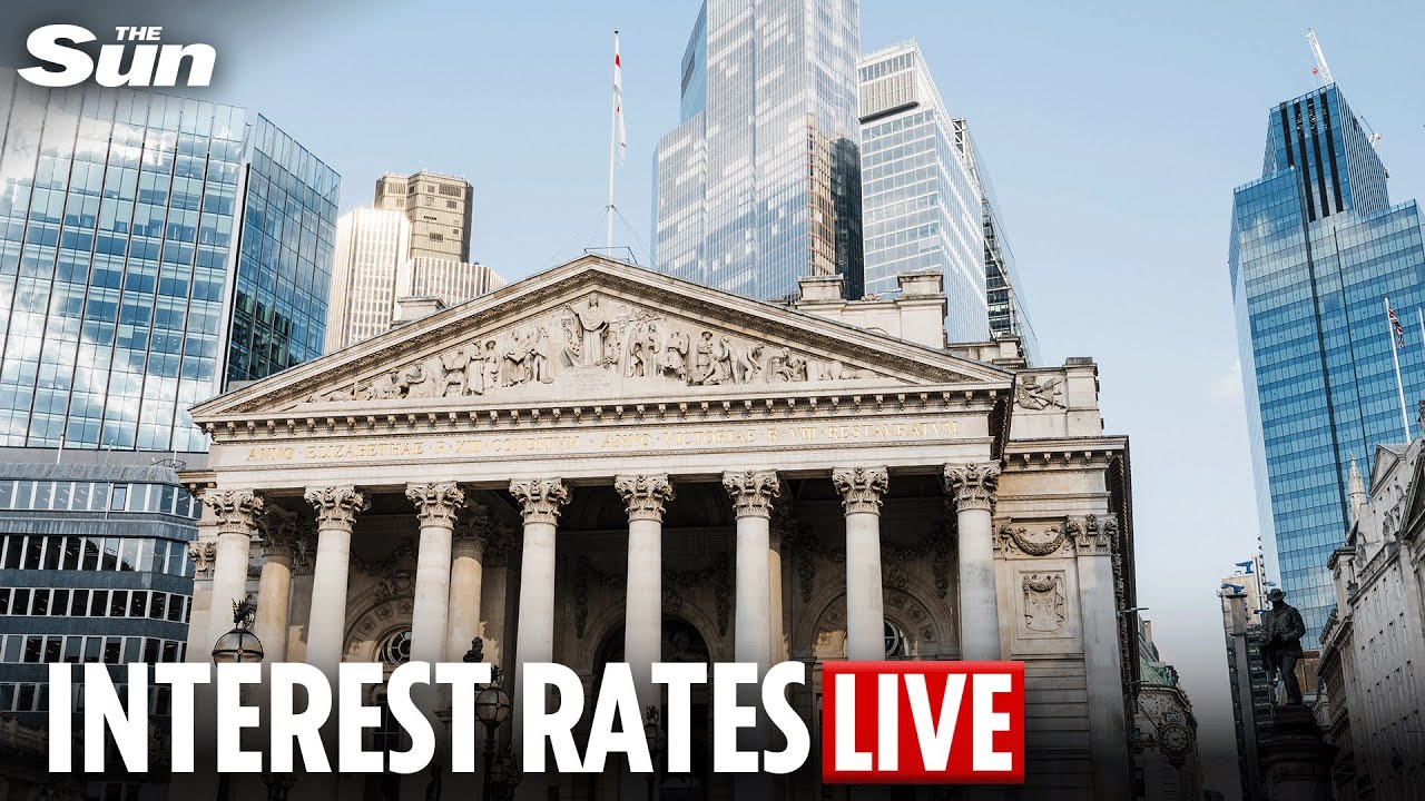 LIVE: Bank of England vote on interest rates cut as Reeves' Budget approaches