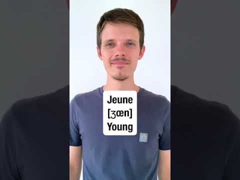 5 French words starting with "j" that sound similar