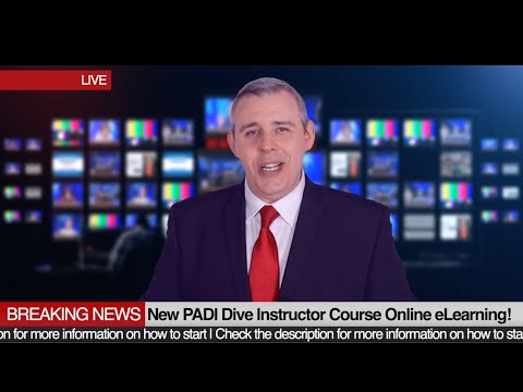 Breaking News: PADI Online Courses ✍️ Diving Instructor