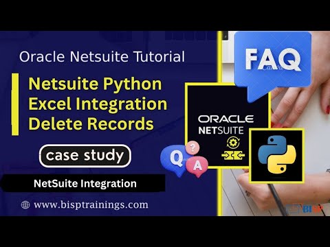Netsuite Python Excel Integration Delete Records | NetSuite REST API Integration | NetSuite Jobs