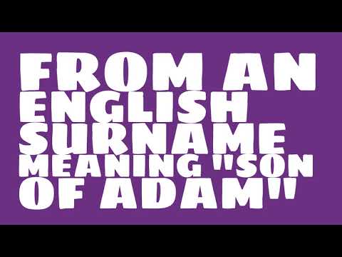 What is the origin of the name Addison?