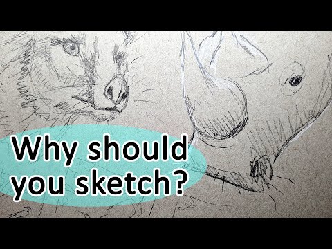 BENEFITS OF SKETCHING - Why is it important to sketch? All the positives about sketching and drawing