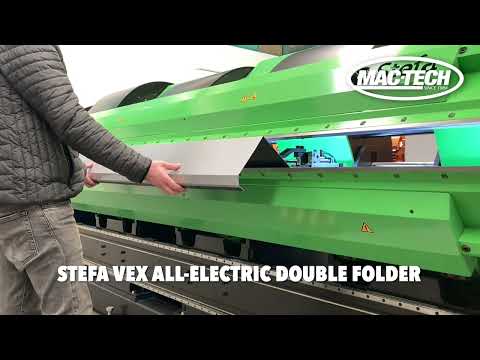 Stefa Vex All Electric Double Folder Demo from Mac Tech