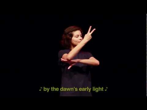 "The Star-Spangled Banner" - ASL Translation