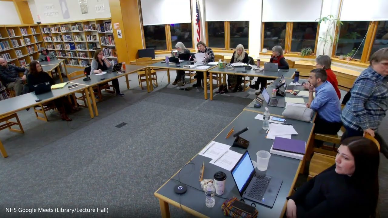 School Board Meeting 1-8-2026