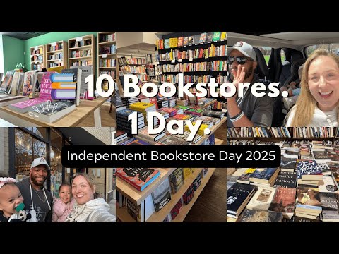 10 Bookstores in 1 Day?! | Chicago Indie Bookstore Crawl Vlog