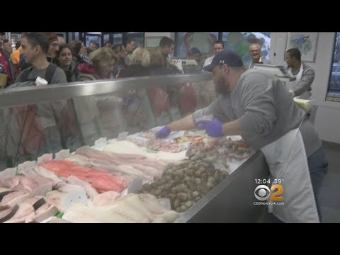 Preparing For The Feast Of The Seven Fishes