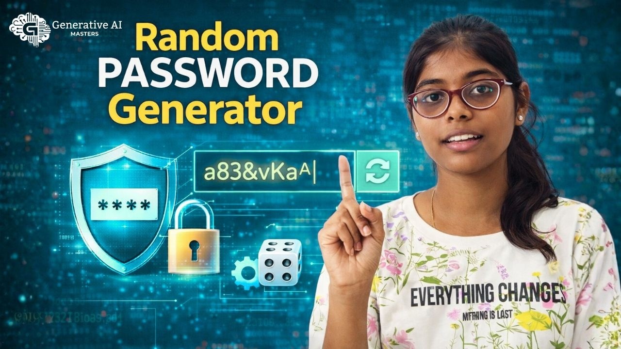 Generative AI Random Password Generator Project Using Python