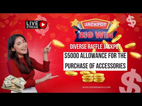 Instant Win $5000 Tax Free Cash Jackpot Lottery - Diverse Raffle