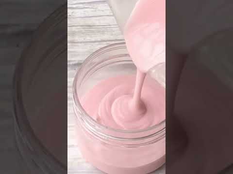 HOW TO MAKE A SIMPLE FACE MOISTURIZER FOR DRY SKIN #skincareshorts #facemoisturizer #facecream