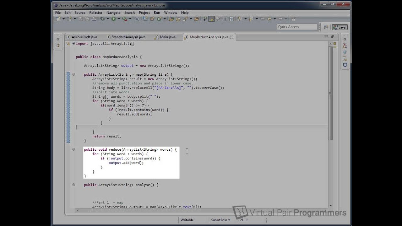 Hadoop - Map Reduce Programming Model