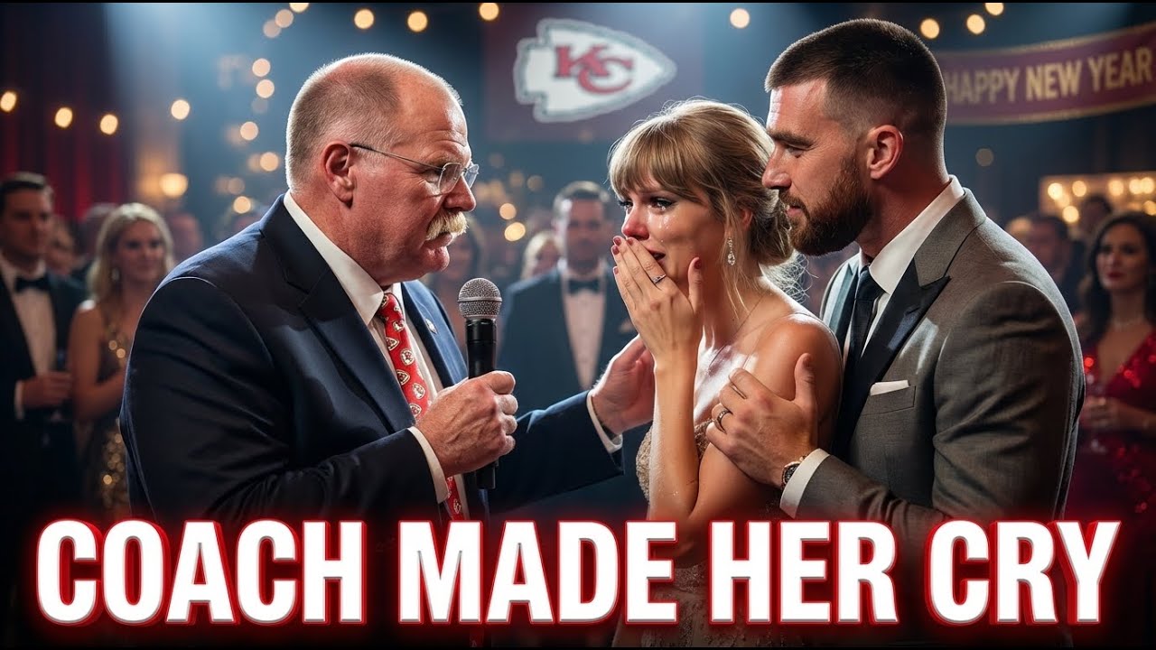 TEARFUL! Taylor Swift Got OVERWHELMED When Coach Reid Praised Her ...
