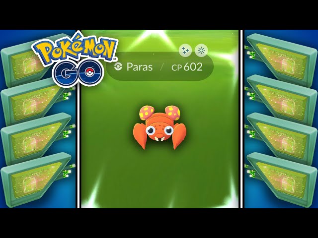 Where to find Shiny Paras in Pokemon GO