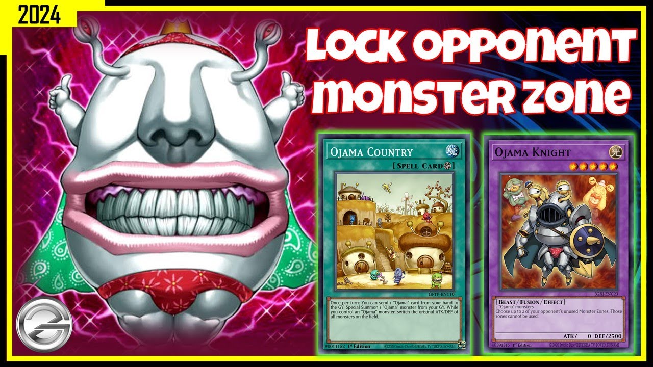 OJAMA DECK LOCK OPPONENT MONSTER ZONE ANDROID GAMEPLAY APRIL 2024 | YUGIOH DUEL LINKS