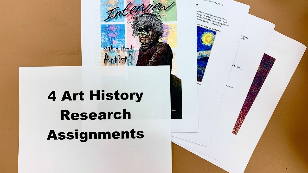 4 Art History Research Assignments