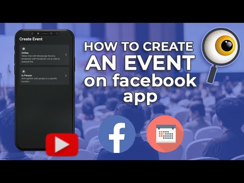 How to create an event on facebook app