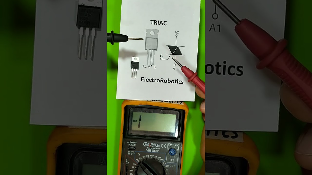 How to know if your TRIAC is in good shape. #triac