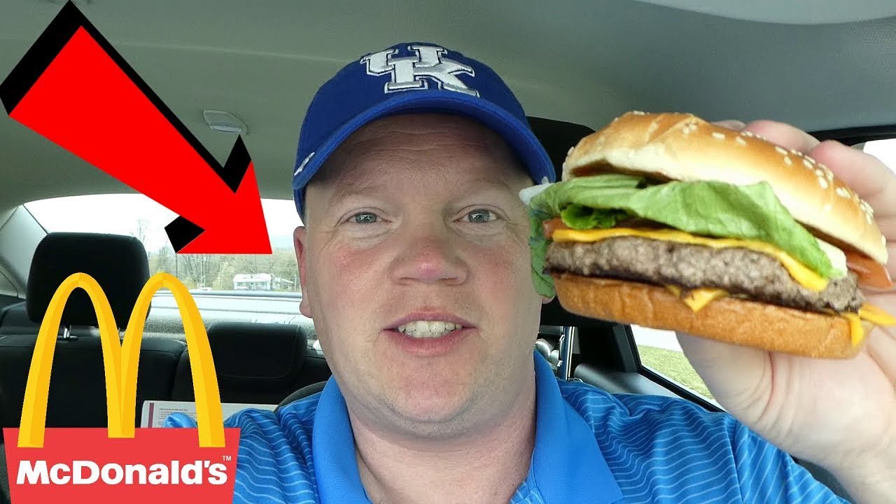 McDonald's DELUXE Quarter Pounder w/Cheese (Reed Reviews)