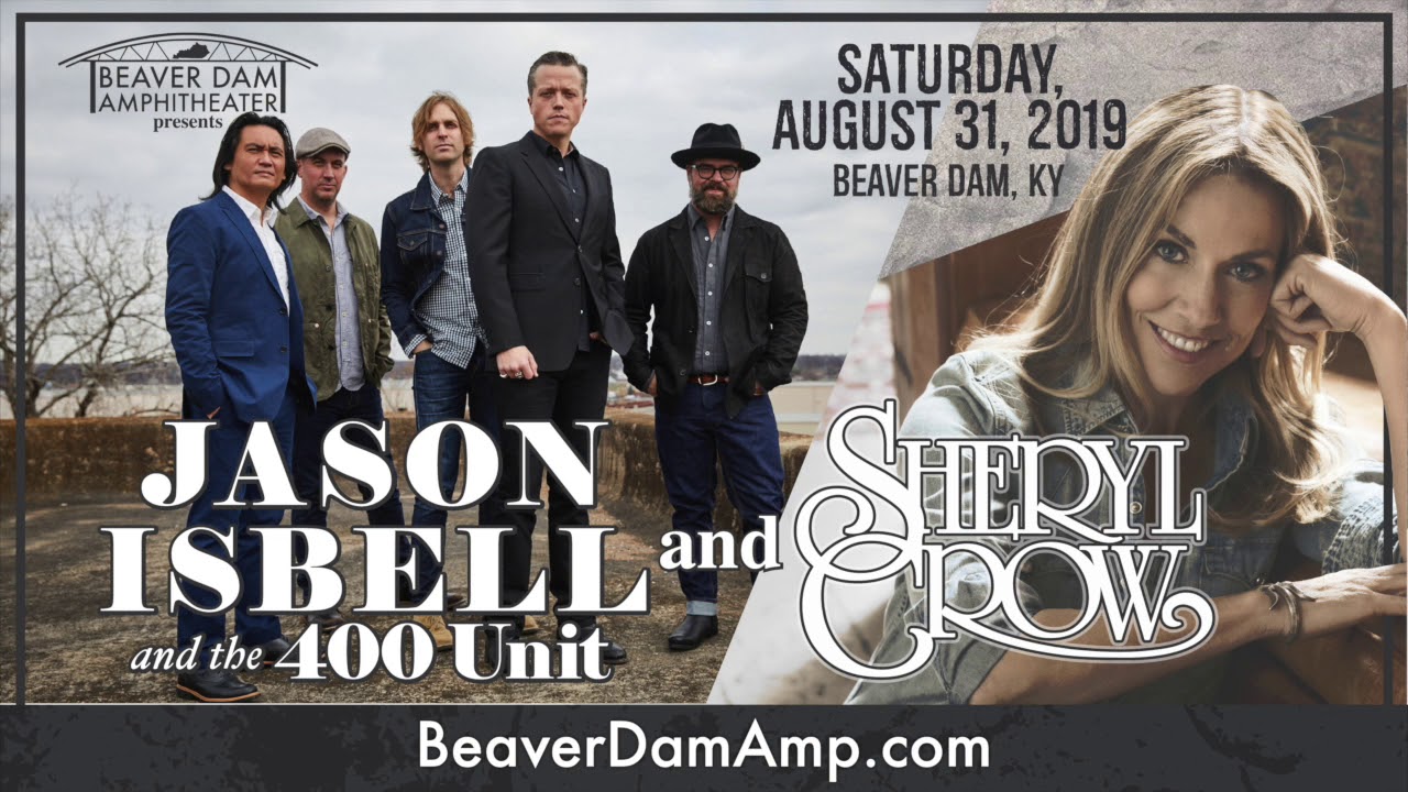 Jason Isbell and the 400 Unit ~AND~ Sheryl Crow are coming to the Dam!