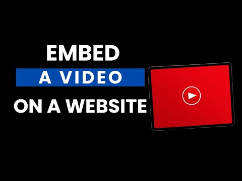 3 Simple Steps to Embed YouTube Videos on ANY Website