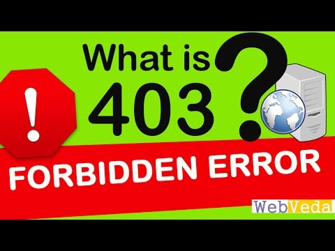 All about 403 Forbidden Error