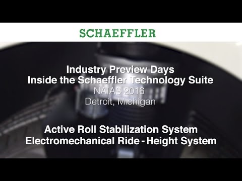 Schaeffler at the NAIAS 2016 – Two chassis technologies to enhance driving performance [Schaeffler]