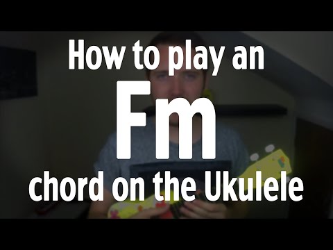 How to play an Fm chord on the Ukulele | by iamJohnBarker