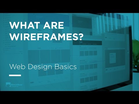 What are wireframes | web design basics