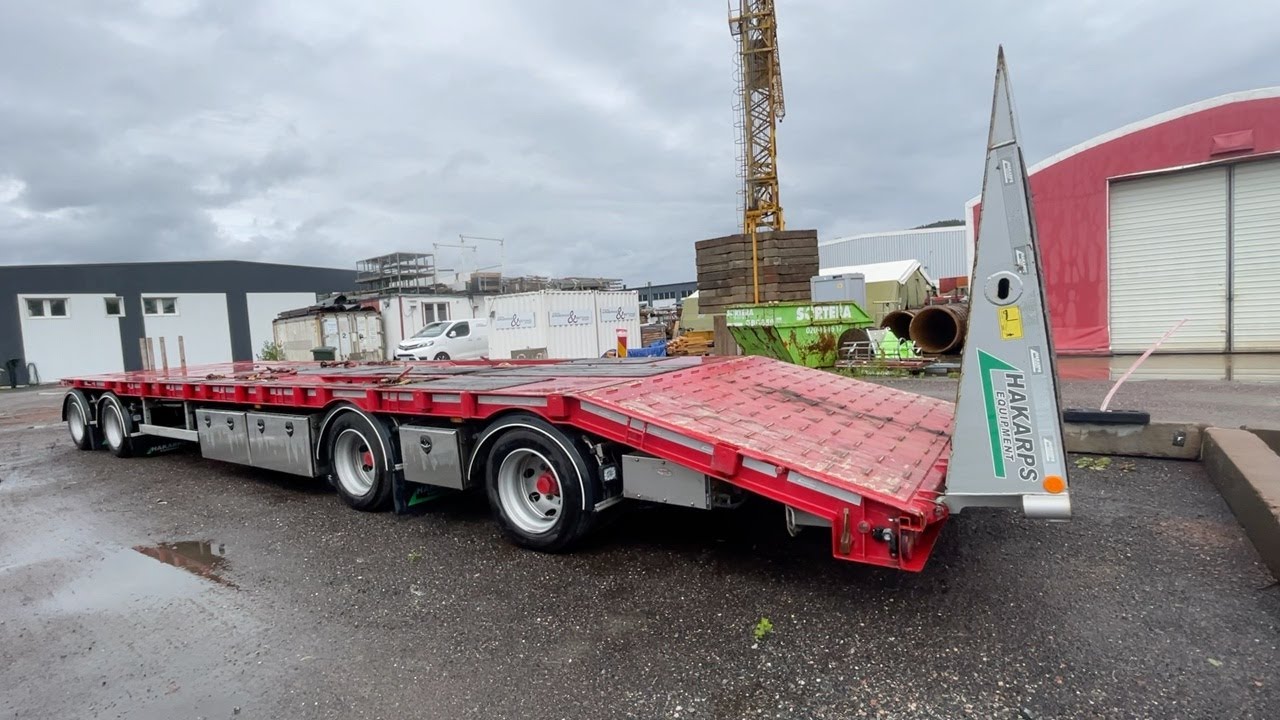 Maskintrailer hakarp cmt Chojnice PT 12-20, Göteborg, Klarav