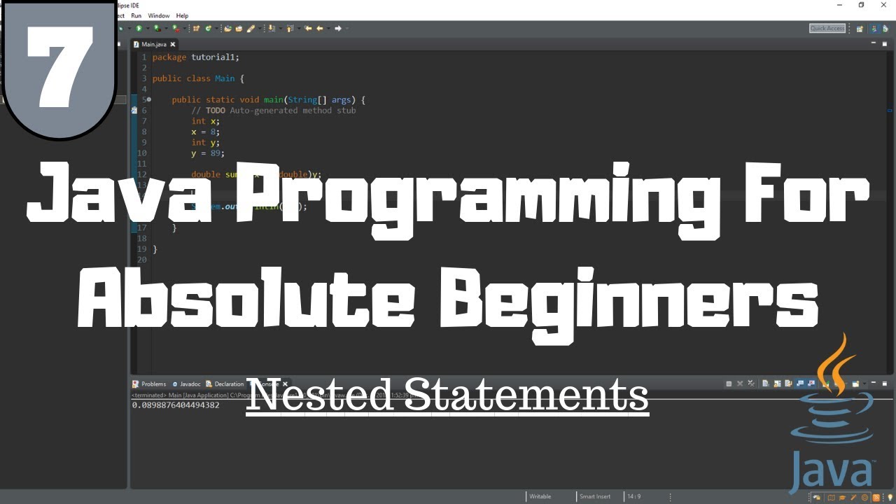 Java Tutorial for Beginners #7 - Nested Statements