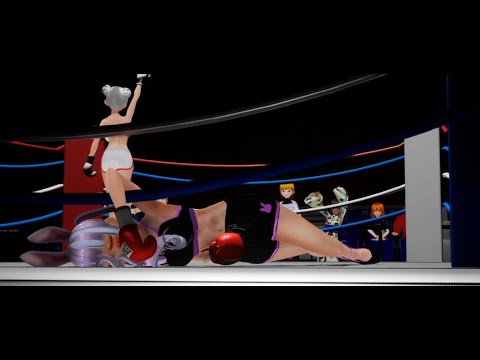 Anime Girls Boxing | Slow motion & Knockout Compilation | Anime Boxing League